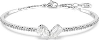 Swarovski Mesmera Armband, Rhodiniertes Damenarmband mit Strahlenden Swarovski Kristallen