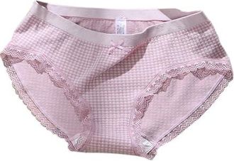 Generic Culotte sans Couture Femme Culotte Femme sans Couture Culotte Femme De Classique Lot Color&eacute; C&ocirc;t&eacute;s Fleurs Ajour&eacute;es Dentelle String Sexy pour Assortir &Agrave;