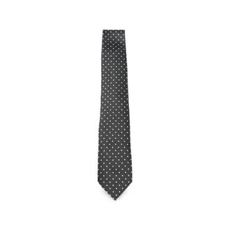 Tom Ford Polka Dot Tie - - Accessories - Herren - Grau - ONE SIZE