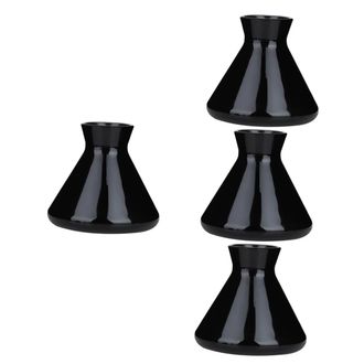 Valiclud 4 Stück Leere Nordische Aromatherapie Diffusorflasche aus Dekorativer Duftspender Vielseitig Einsetzbar als Ätherische Öl oder Raumduftflasche für Woh