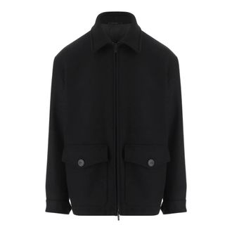 Giorgio Armani Herren, Jacken, Schwarzk, XLGr&ouml;&szlig;e