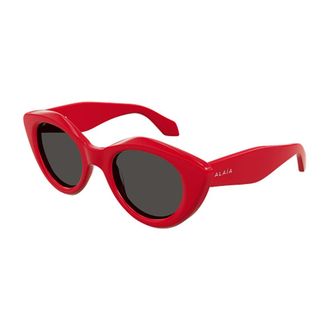 Alaia Femme, Accessoires, Rouge, Taille: 50 MM Lunettes de soleil oeil-de-chat