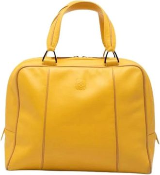 Loewe Sac &agrave; main Pre-owned - Femme - Pre-owned - Jaune - Taille: ONE Size