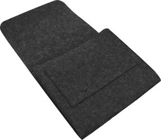 BESPORTBLE GLSTOY Filz Bett Organizer Tasche mit Verstärkter Naht Hängende Aufbewahrungstasche für Bett Sofa und Nachttisch Praktische Ablage für Fernbedienung H