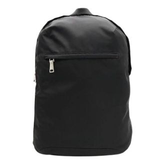 Prada Pre-owned Vintage Nylon Backpack - Femme - Pre-owned - Noir - Taille: ONE Size