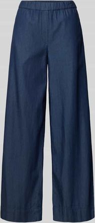 Christian Berg Wide Leg Tencel Hose mit Gummibund