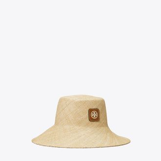 Tory Burch Damen Fischerhut aus Stroh