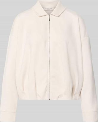 Christian Berg Sweatjacke mit Umlegekragen