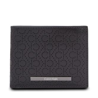 Calvin Klein Geldbörse Calvin Klein Modern Bar Bifold 6Cc W/Bill K50K511834 Schwarz