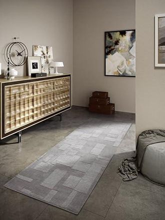 Villeroy & Boch Wollteppich Wilhelmine - Natur Wohnzimmerteppich - Handgewebt & Umweltfreundlich - Boho Teppich Wolle für Wohnzimmer, Schlafzimmer, Esszimmer, Flur, K