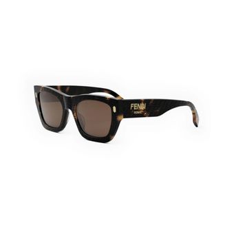 Fendi Stylische Sonnenbrille f&uuml;r deinen Look - - Accessories - unisex - Schwarzk - 53 MM