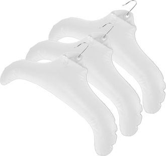 TOPBATHY 3stücke Aufblasbarer Kleiderbügel Für Reise Platzsparend Aufbewahrung Von Kleidung Jeans Und Accessoires Leicht Zu Verstauen