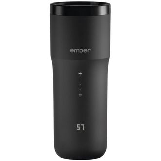 Ember Smart Travel Mug 2+ mit Temperatureinstellung und Apple-Funktion - 355 ml aufladbarer Becher mit auslaufsicherem Deckel und App-Steuerung, passt in di