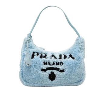 Prada Pre-owned Re-Edition Schultertasche - - Pre-owned - Damen - Blau - ONE SIZE