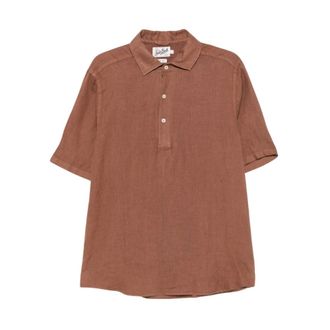 MC2 Saint Barth Short Sleeve Chemises - Homme - Chemises - Brun - Taille: 2XL