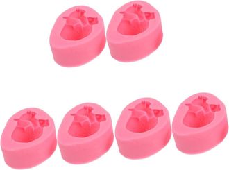 Cabilock 3 Sätze Kuchenform Aus Silikon Essbar Halloween Kuchen Schokolade Herz-süßigkeitsform Herzförmig Wachsschmelzformen Herz Backform Gummiartig Käsekuche