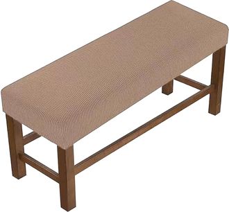 Generic wasserdichte Hockerbank Abdeckung - Universelle Bankauflage Aus Elastischem Jacquard rutschfest, Abnehmbar & Waschbar Für Wohnzimmer, Küche, Hotel Und