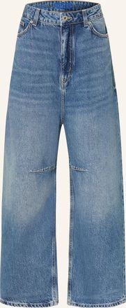 HUGO BOSS Hugo Cropped-Jeans Glide blau