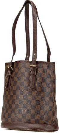Louis Vuitton Hobo Bags - Damier Ebene Marais - Gr. unisize - in Braun - f&uuml;r Damen