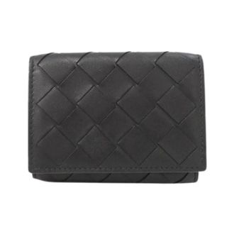 Bottega Veneta Portefeuille Pre-owned en cuir de veau - Femme - Pre-owned - Noir - Taille: ONE Size