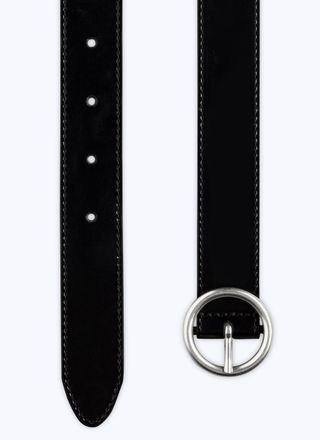 Fursac Ceinture en cuir noir - Taille 100 - Homme