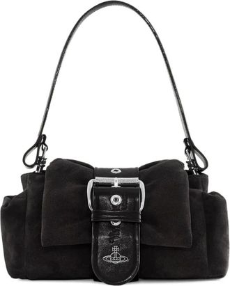 Vivienne Westwood Femme, Sacs, Noir, Taille: ONE Size Hazel Treasure Handbag