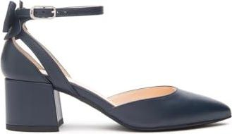 Nero Giardini Femmes Sandales &agrave; Talons E512350D, bleu, 39 EU