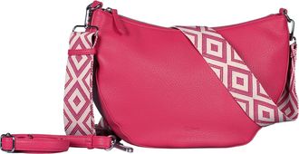 Gabor bags Linda Damen Umhängetasche Crossbody Bag Mittelgroß Rosa