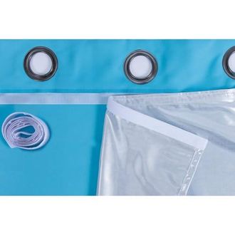 MOONDREAM ThermActiv Doublure Thermique Hiver+&Eacute;t&eacute; pour Rideaux | Isolant Anti-Chaleur et Anti-Froid | Fabrication UE | Fixation par Bande Scratch | Gris MC8011 