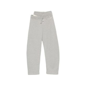 The Attico Femme, Pantalons, Gris, Taille: 38 FR Pantalon de jogging