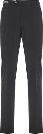 Corneliani Homme, Pantalons, Noir, Taille: XL Pantalon Stretch en Coton Gabardine