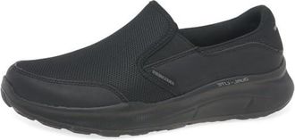 Skechers Homme Equalizer 5.0 Persistable Basket, Black Mesh/Duraleather/Trim, 47.5 EU