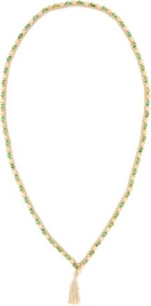 Alanui Femme, Accessoires, Multicolore, Taille: ONE Size Collier de perles fait main avec pompon
