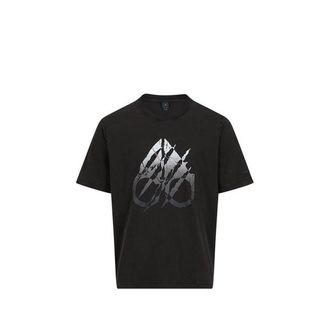 Moose Knuckles Tee-shirt oversize col rond en coton