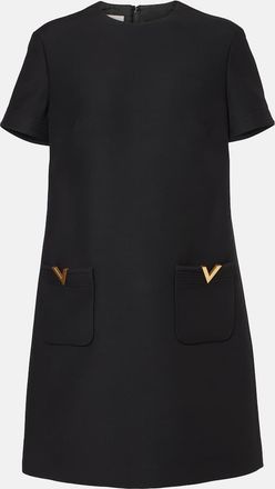 Valentino Minikleid VGold aus Crepe Couture