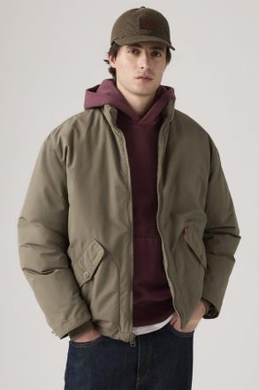 Levi's Briggs Kurze Pufferjacke - Herren - Braun / Braun