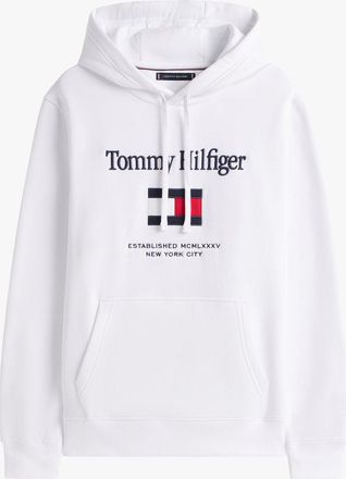 Tommy Hilfiger Sweat &agrave; capuche avec logo brod&eacute;