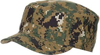 MFH Homme Ripstop BDU Casquette Militaire Digital Woodland Taille L