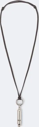 Christophe Lemaire Collier Acme en cuir