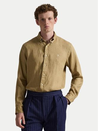 Polo Ralph Lauren Hemd 710968915502 Beige Slim Fit