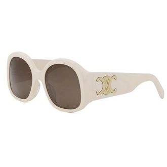 Celine Maxi Triomphe Brille - - Accessories - Damen - Beige - 54 MM