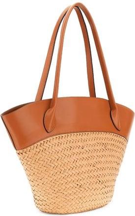 Guess Sac cabas Venere en raphia tress&eacute;