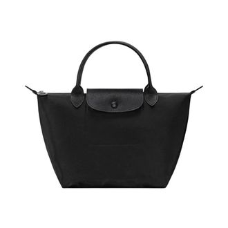 Longchamp Femme, Sacs, Noir, Taille: ONE Size Sac port&eacute; main Le Pliage One S