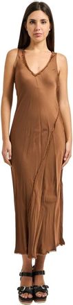 Manila Grace Femme, Robes, Brun, Taille: 36 FR Manila Grace Robes Marron