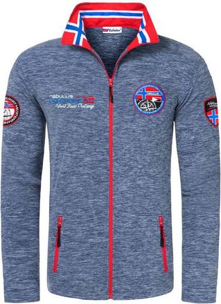 Nebulus Fleecejacke OFFBACK, P4131 - Herren, navy, 3XL