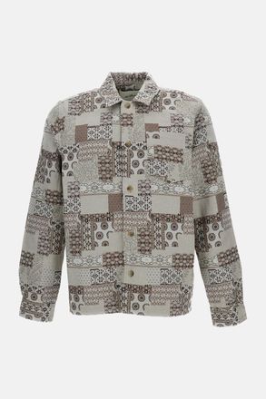 Les Deux Jacke Hemd Jacquard