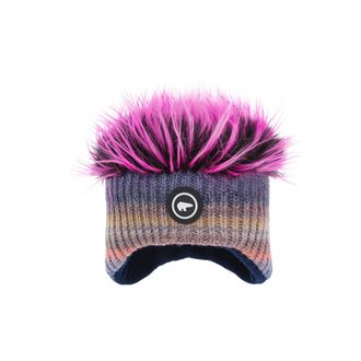 Eisb&auml;r Cocker Bao Keke Skim&uuml;tze Strickm&uuml;tze Winterm&uuml;tze Damen - Made in Austria mit Futter, Futter Winter Herbst-Winter - One Size Flieder