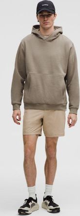 lululemon Short ABC coupe classique Warpstreme pour Hommes - 18 cm - Kaki - Taille 28