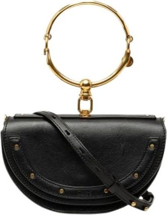Chlo&eacute; Pre-owned Nile Satchel - Femme - Pre-owned - Noir - Taille: ONE Size
