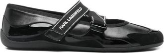 Karl Lagerfeld Femme, Chaussures, Noir, Taille: 38 EU Altia Kross Strap
